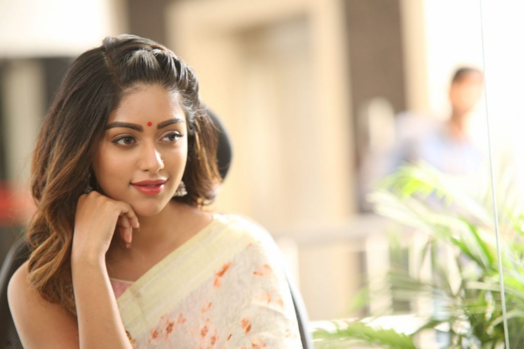 Anu Emmanuel at Shailaja Reddy Alludu Interview - South Indian Actress
