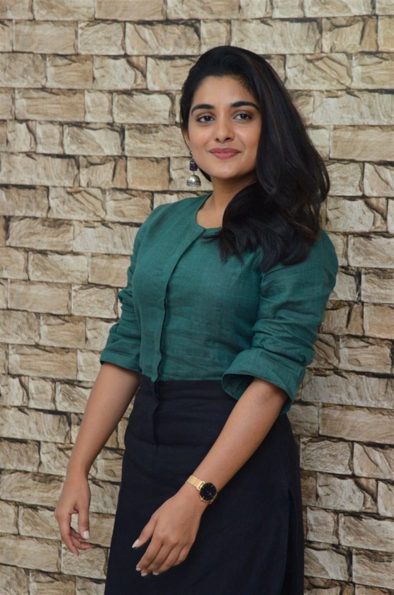 Nivetha Thomas photos at Brochevarevarura movie Interview - South ...