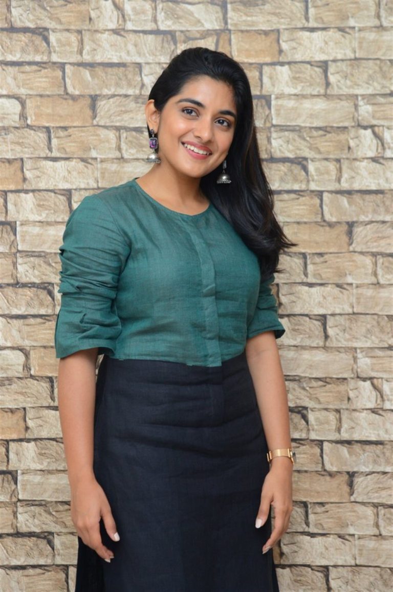Nivetha Thomas photos at Brochevarevarura movie Interview - South ...