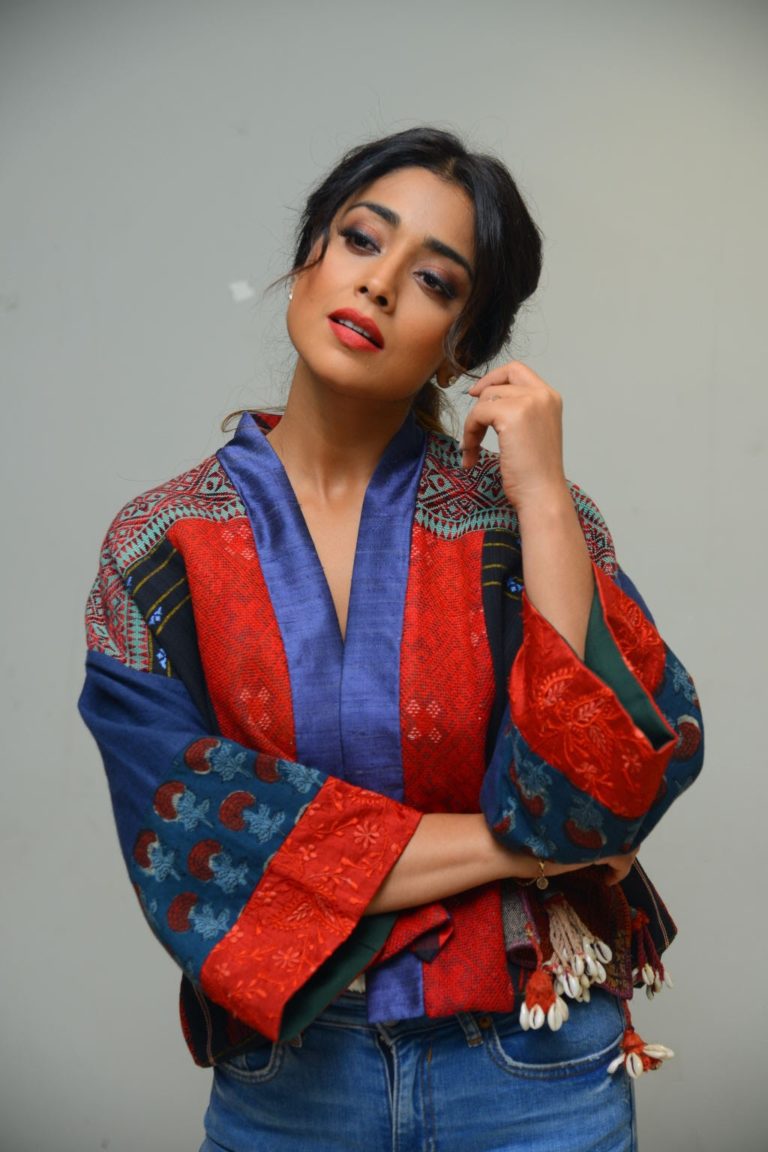 Shriya Saran at Raja Vaaru Rani Gaaru Press Meet - South Indian Actress