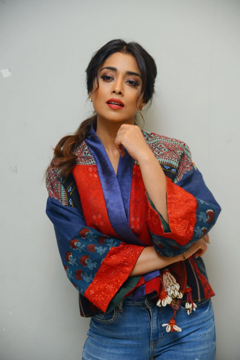 Shriya Saran at Raja Vaaru Rani Gaaru Press Meet - South Indian Actress
