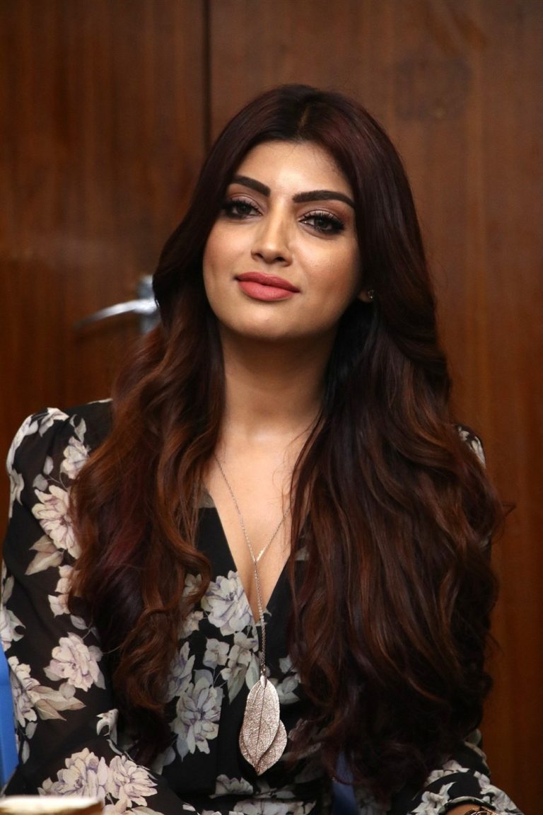 Akanksha Puri Photos at Action Movie Press Meet - South Indian Actress