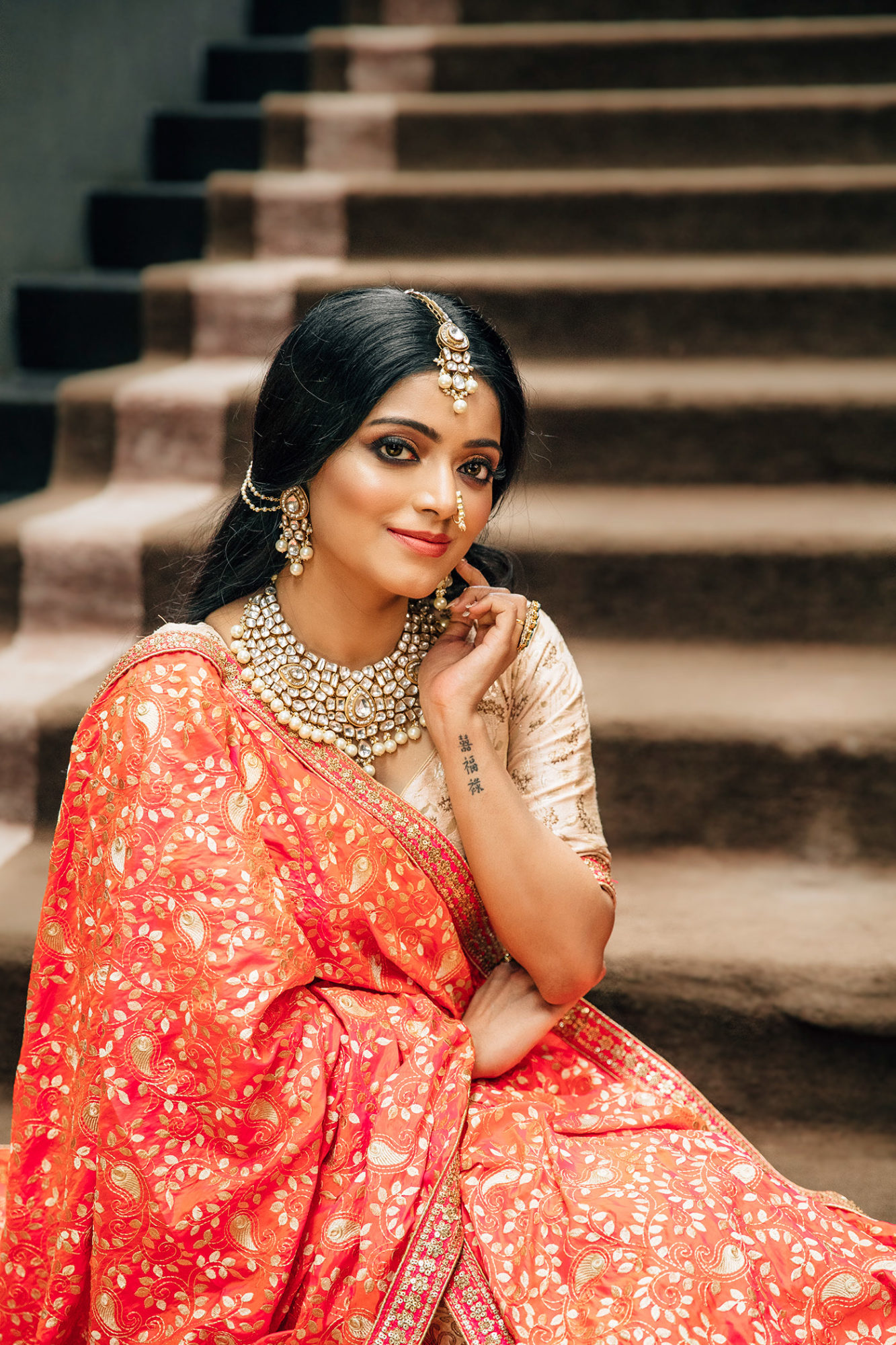 Janani Iyer beautiful stills in bridal wear – South Indian Actress