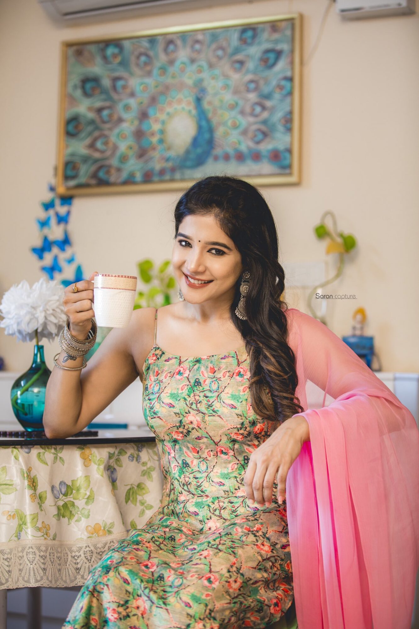 Sakshi Agarwal in ethnic style photoshoot stills - South Indian Actress