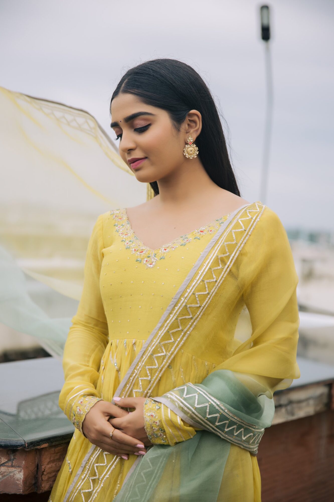 Gouri G Kishan in ethnic wear stills - South Indian Actress