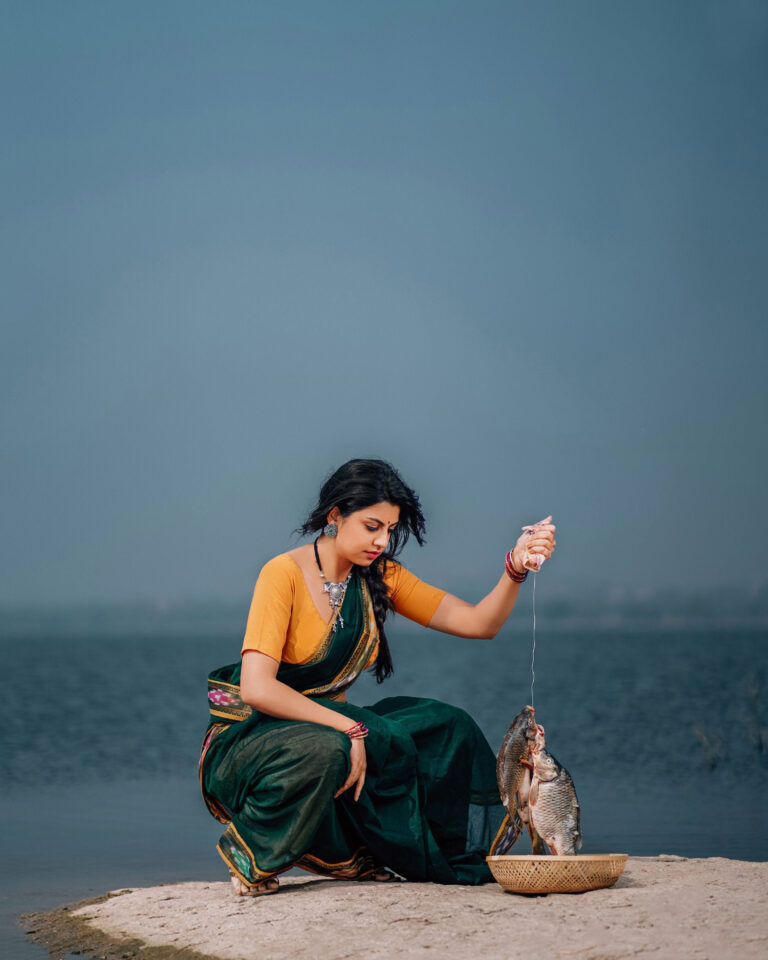Sasha Singh as Fisher Woman photoshoot stills - South Indian Actress