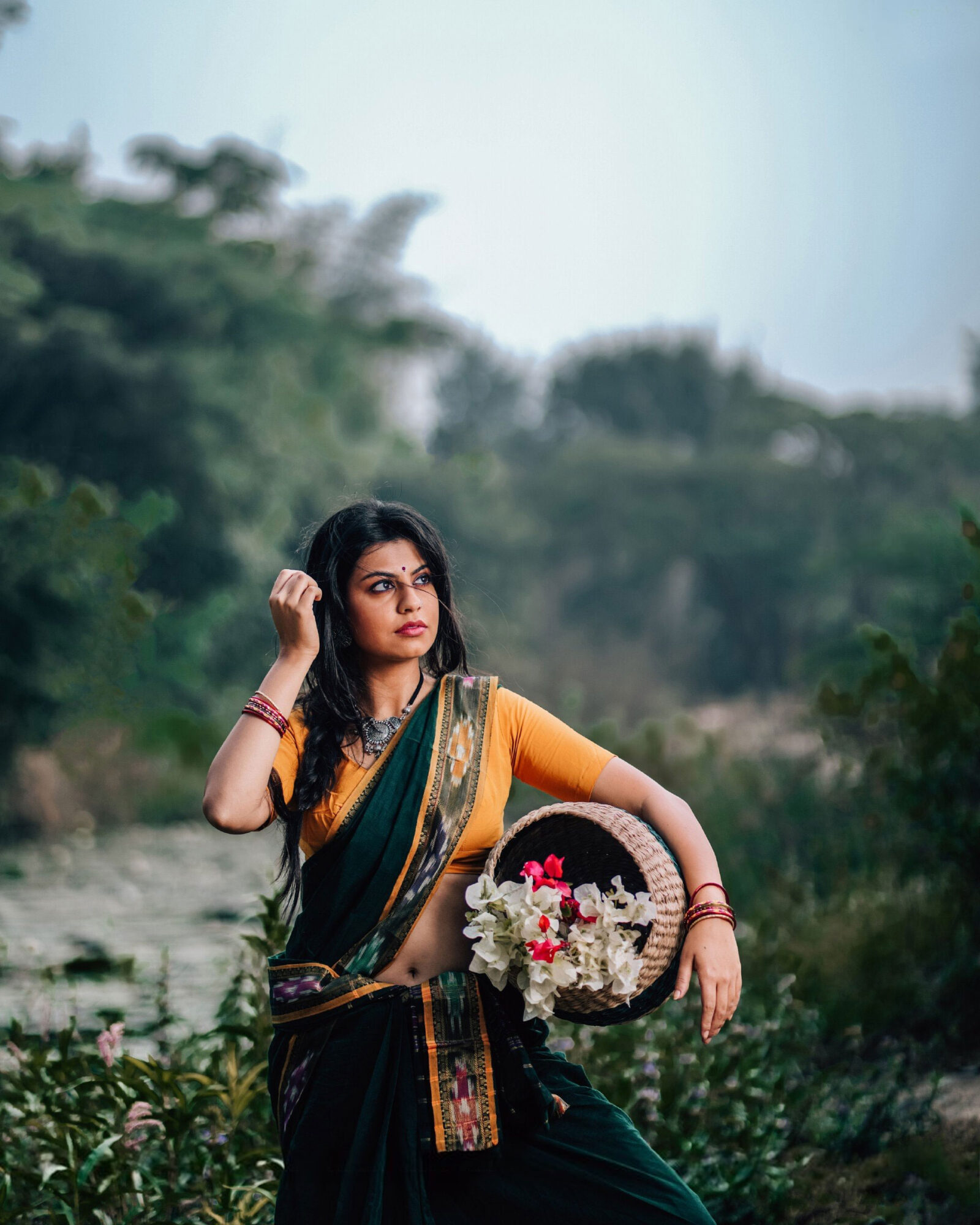 Sasha Singh as Fisher Woman photoshoot stills - South Indian Actress