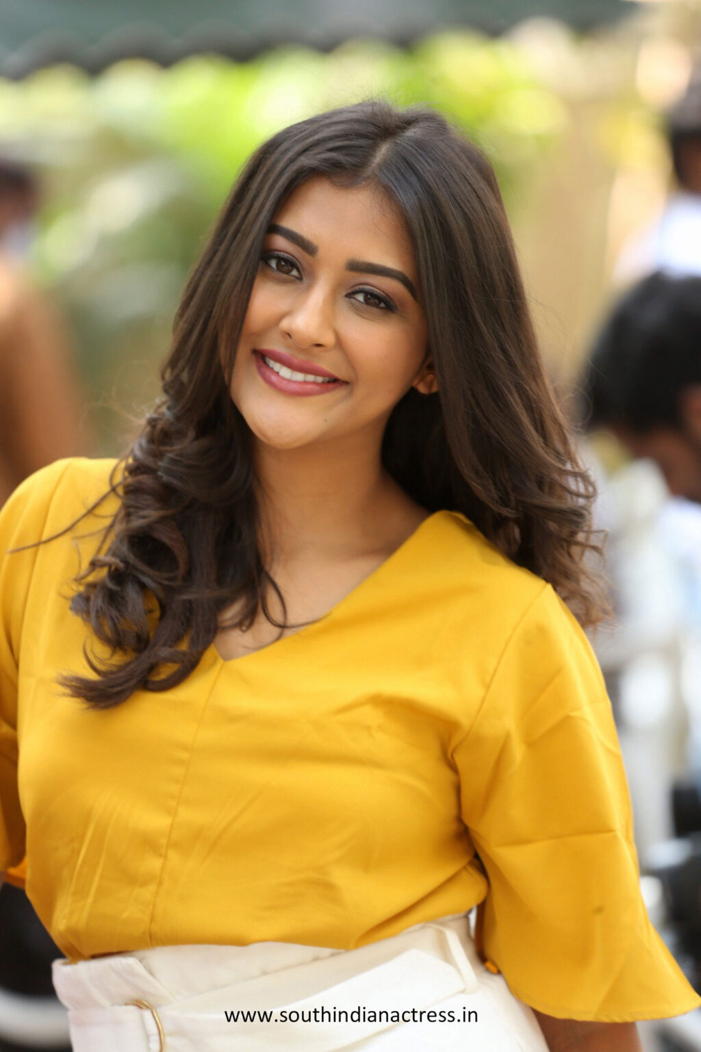 Pooja Jhaveri at Bangaru Bullodu Movie Interview - South Indian Actress