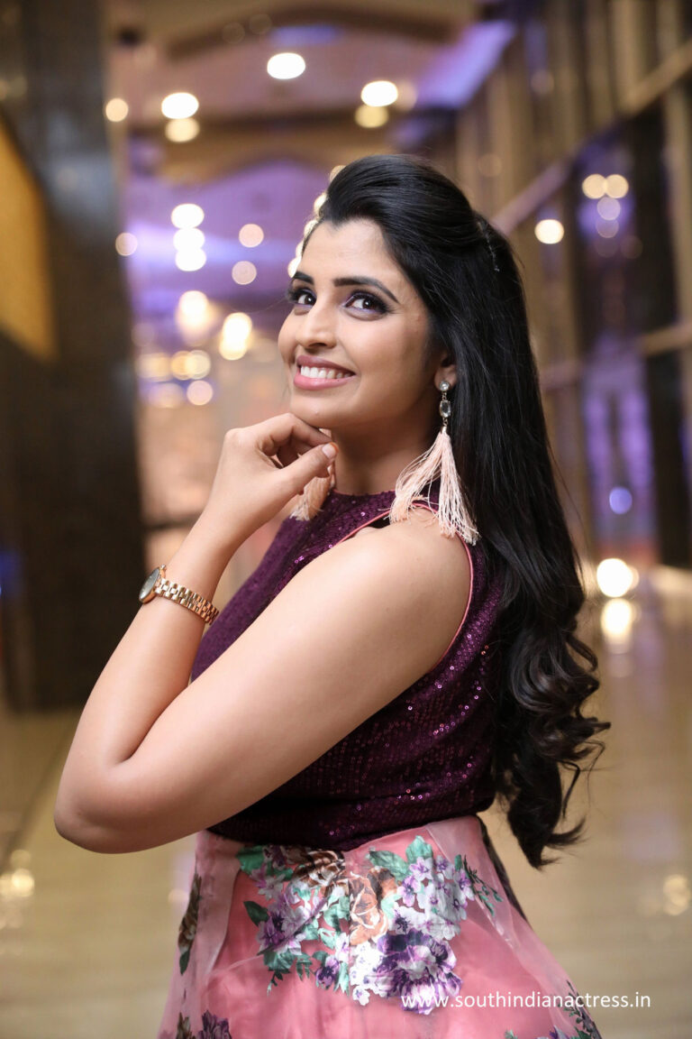 Anchor Syamala stills at Roberrt Movie Pre-Release - South Indian Actress