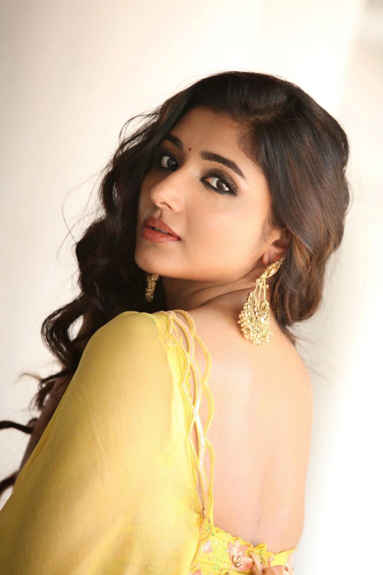 Mirna Menon in saree photos - South Indian Actress
