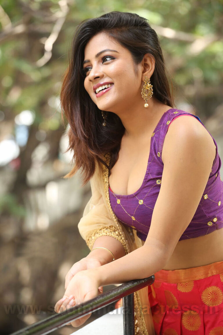 Renusri at Aadharam Movie Poster Launch - South Indian Actress