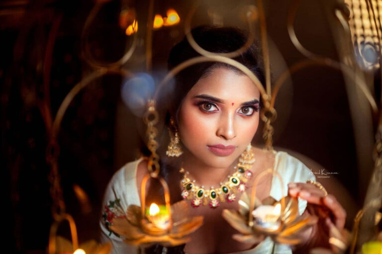 Chandrika Revathi in Diwali photoshoot stills - South Indian Actress