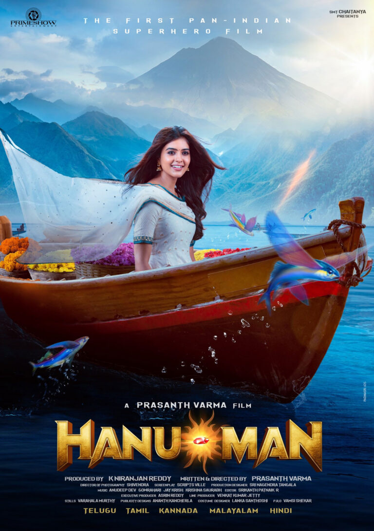 Amritha Aiyer as Meenakshi in HANU-MAN - South Indian Actress