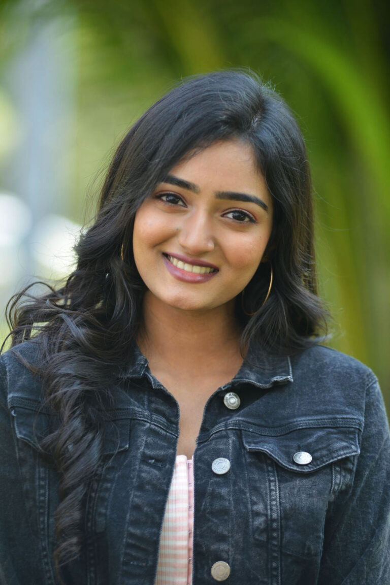 Hrithika Srinivas stills at Allantha Durana trailer launch