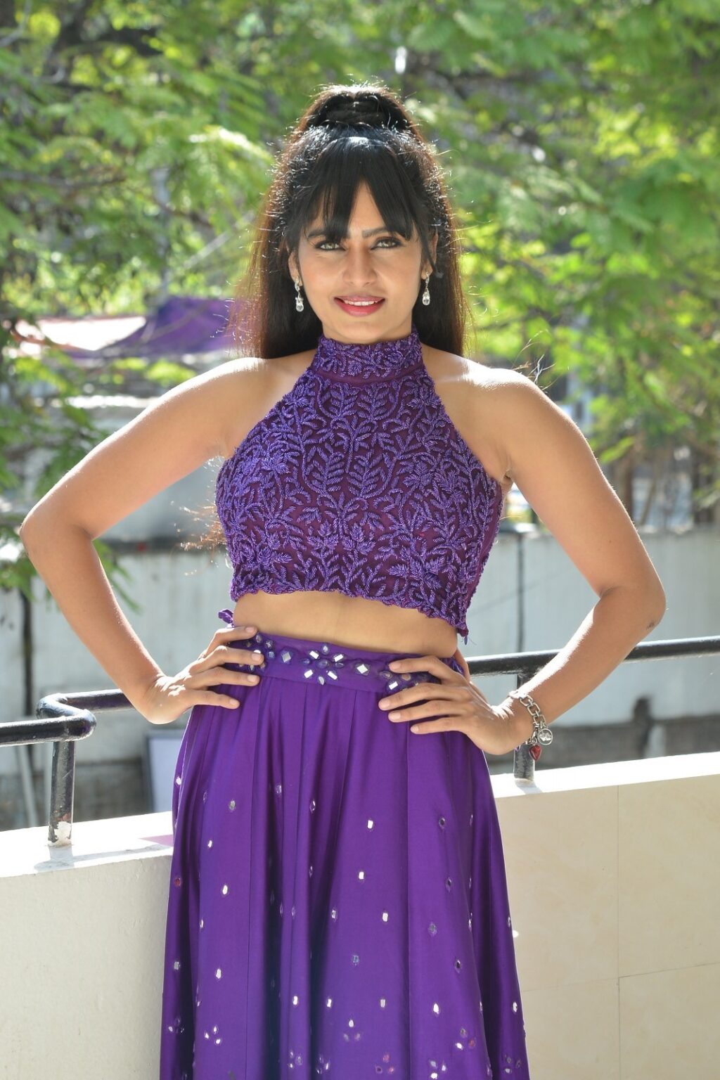 Actress Mihirah at VRGR Banners movies opening - South Indian Actress