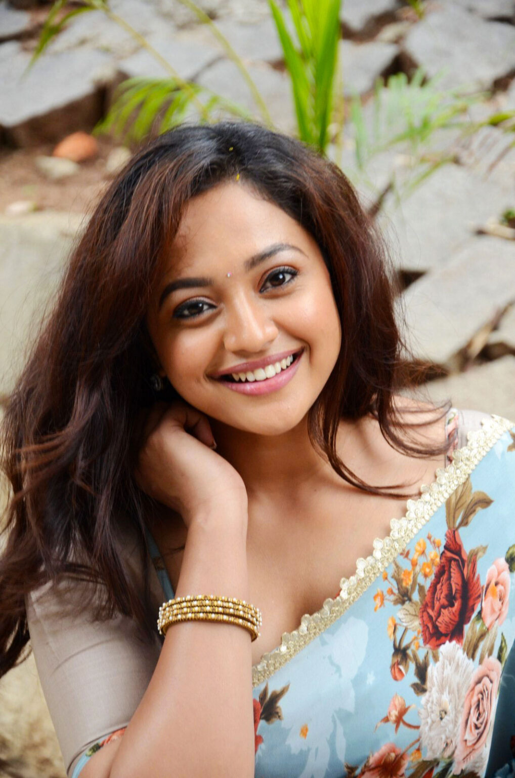 Yasha Shivakumar stills at her Telugu debut movie muhurat