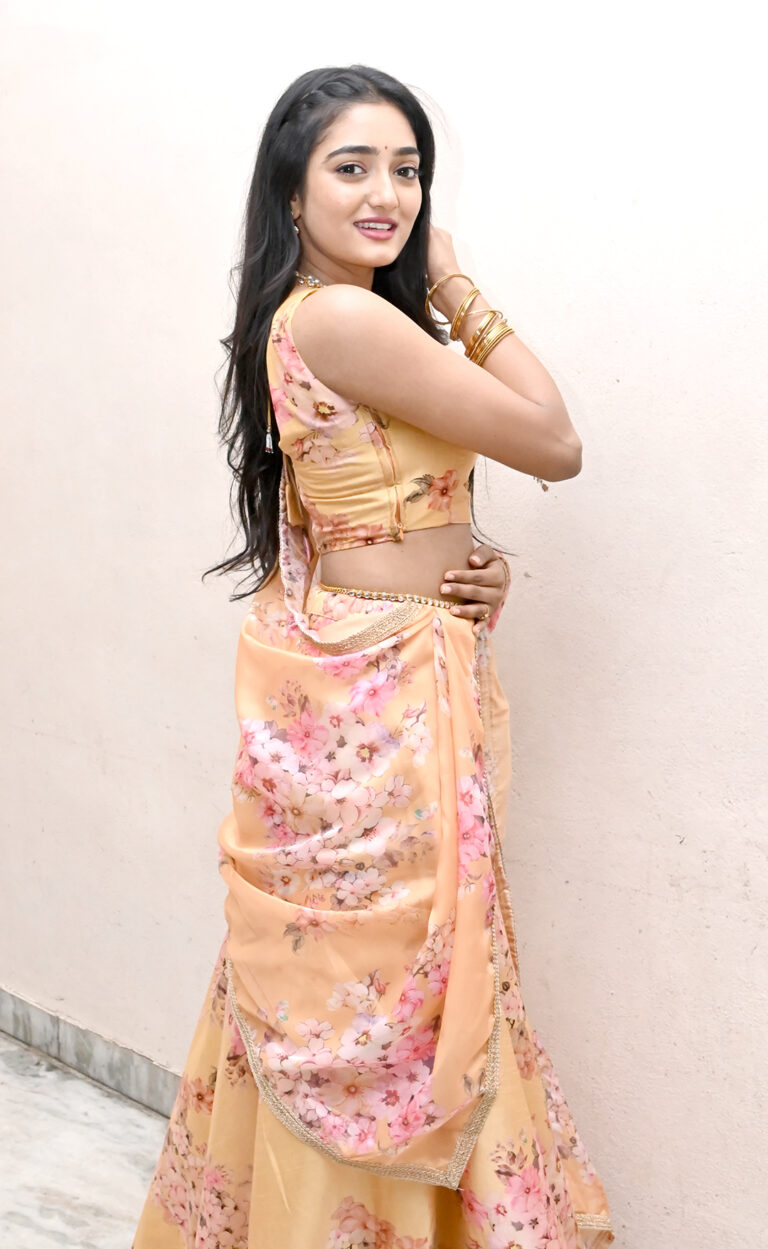 Hrithika Srinivas at Allantha Doorana Pre Release Press Meet
