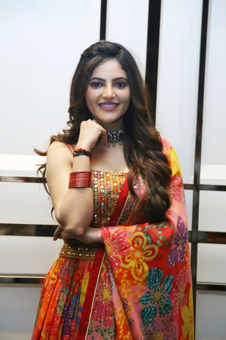 Athulya Ravi at Meter Movie Trailer Launch photos