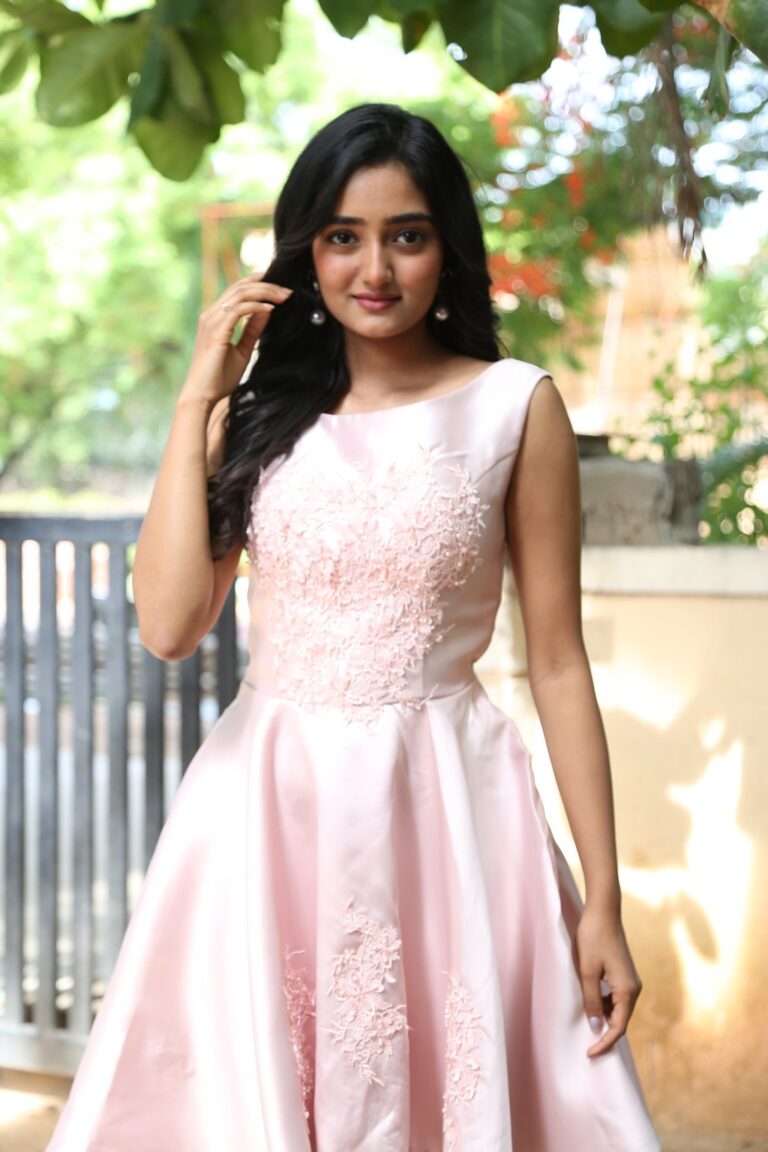 Hrithika Srinivas stills at Sound Party movie title logo launch - South ...