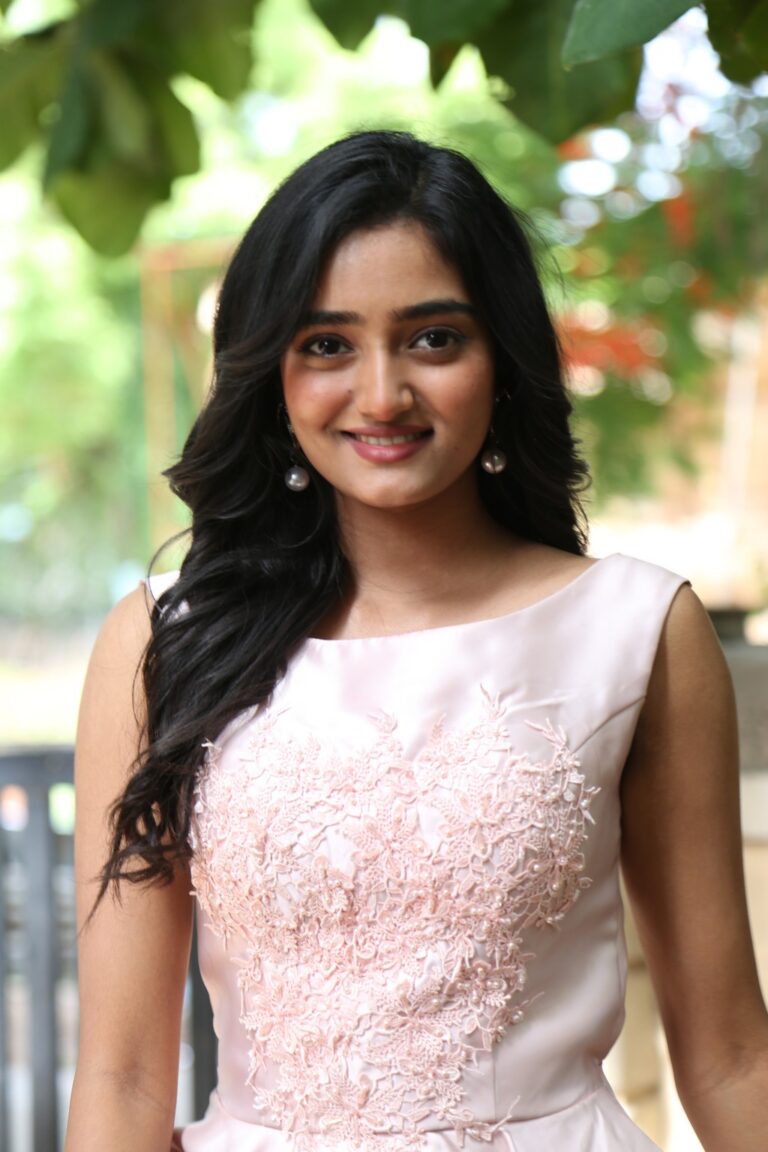 Hrithika Srinivas stills at Sound Party movie title logo launch - South ...