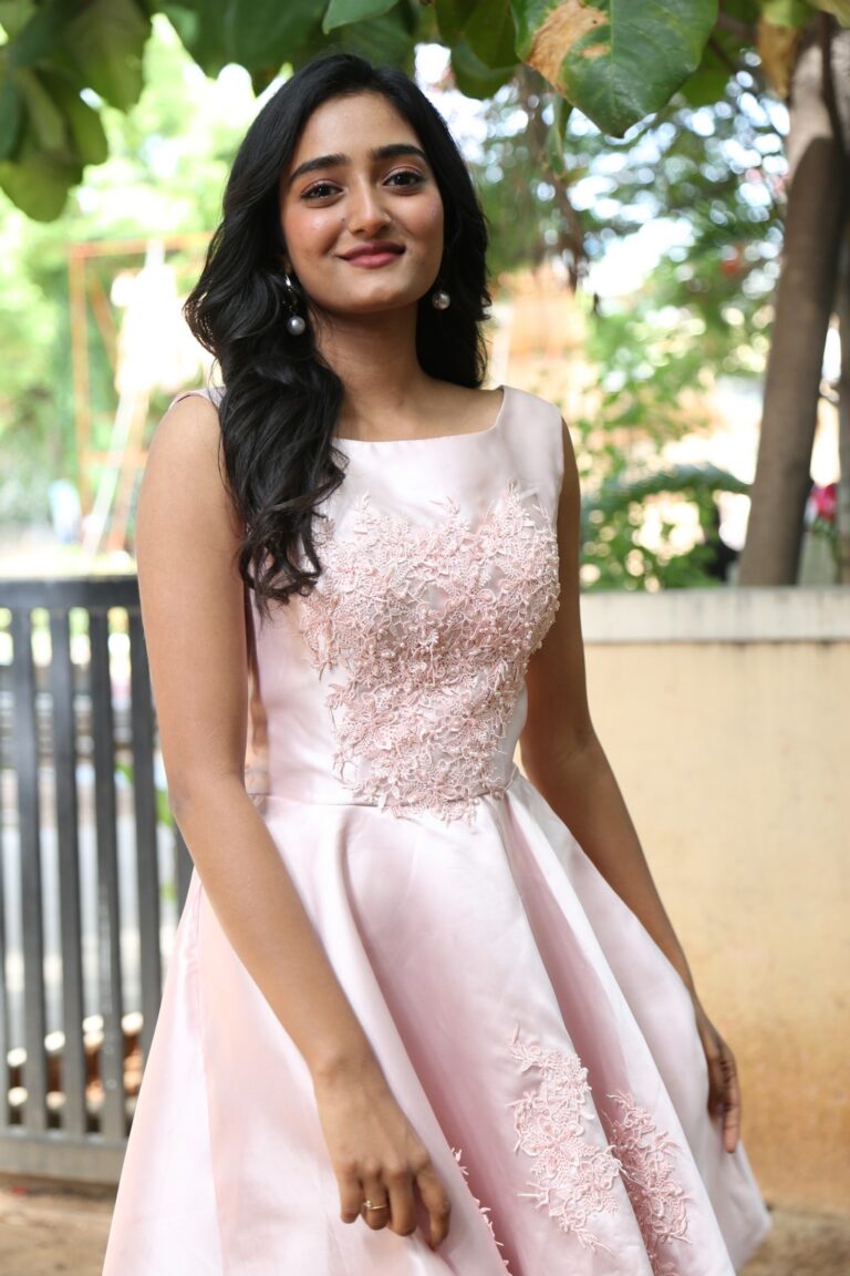 Hrithika Srinivas stills at Sound Party movie title logo launch - South ...