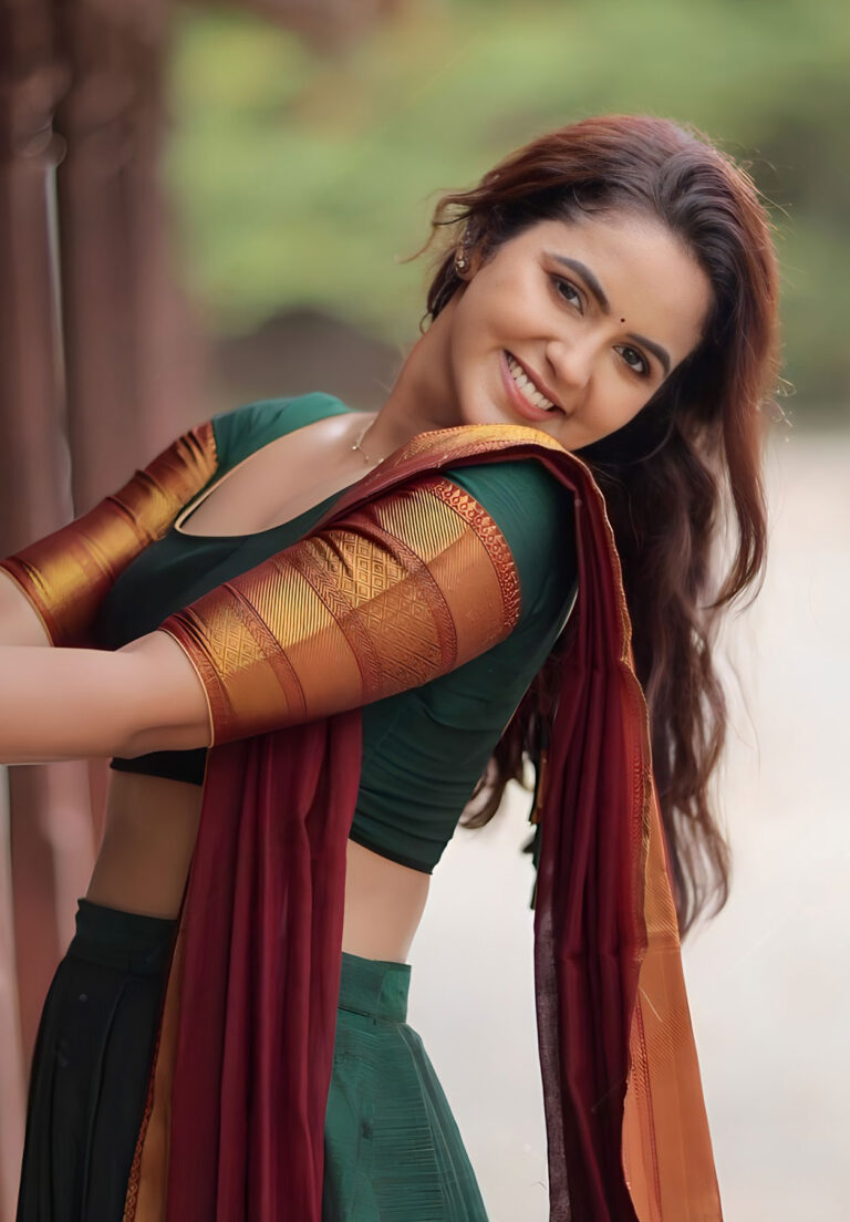 Chaitra Reddy in Onam lehanga photos - South Indian Actress