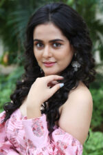 Tanvi Negi stills at Votu Movie Teaser launch - South Indian Actress