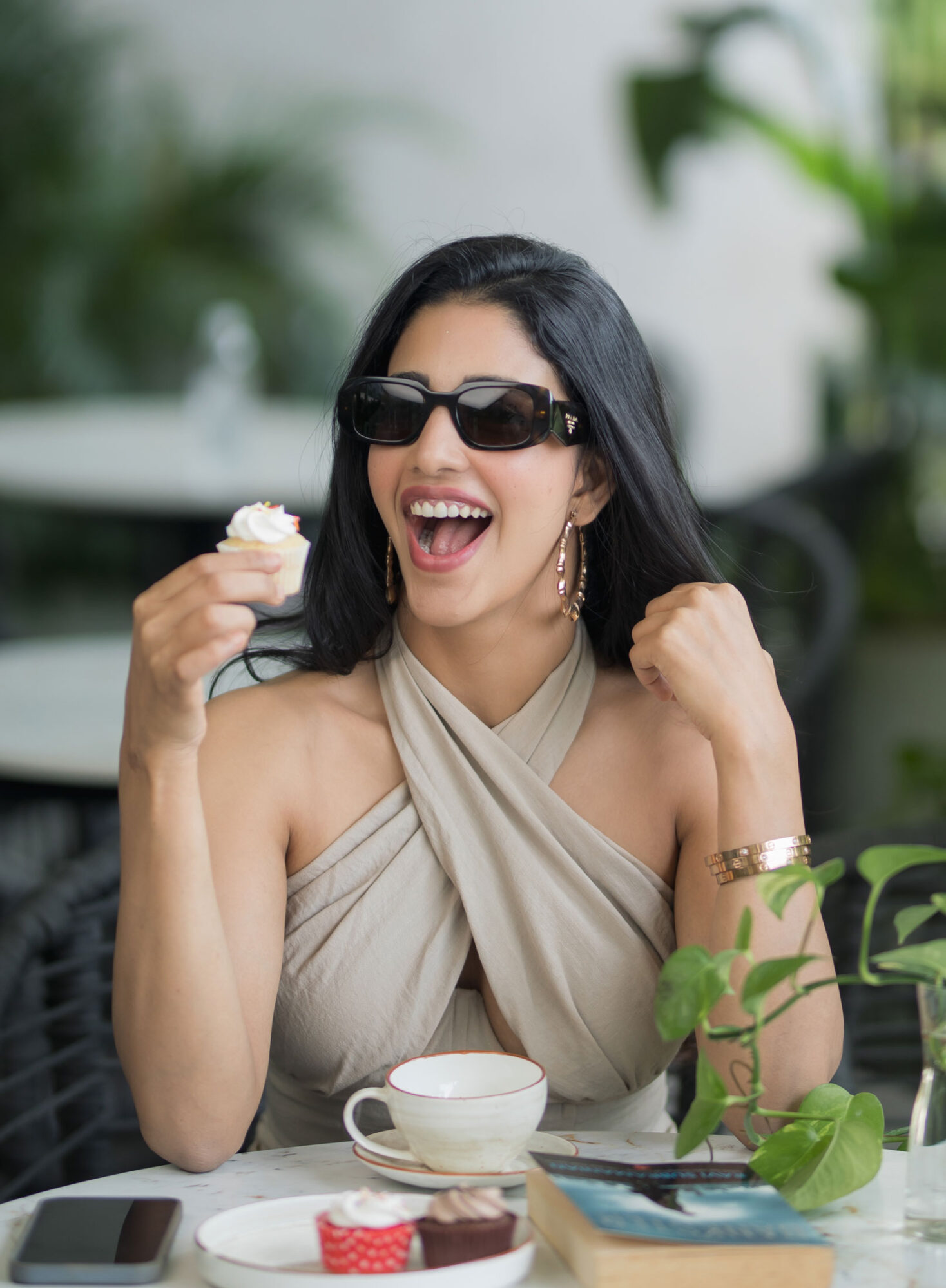 Daksha Nagarkar explicit stills in restaurant photoshoot - South Indian ...