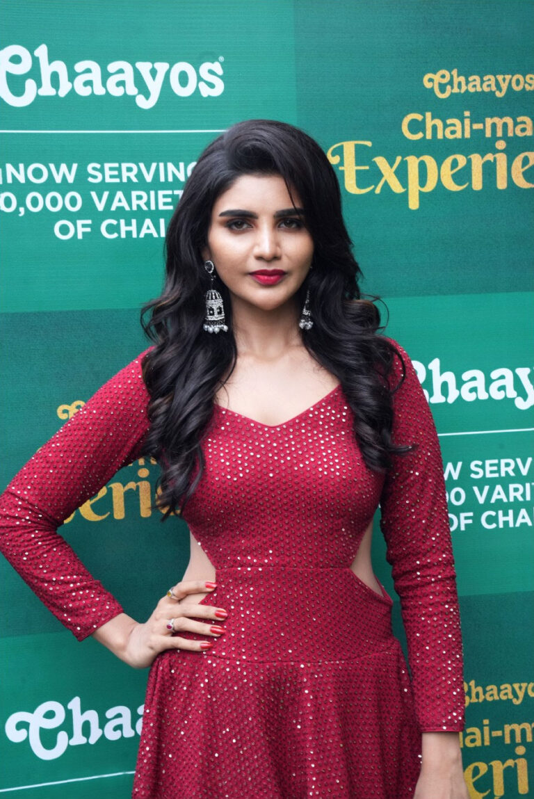 Varsha Jabardasth at launch of CHAAYOS restaurant - South Indian Actress