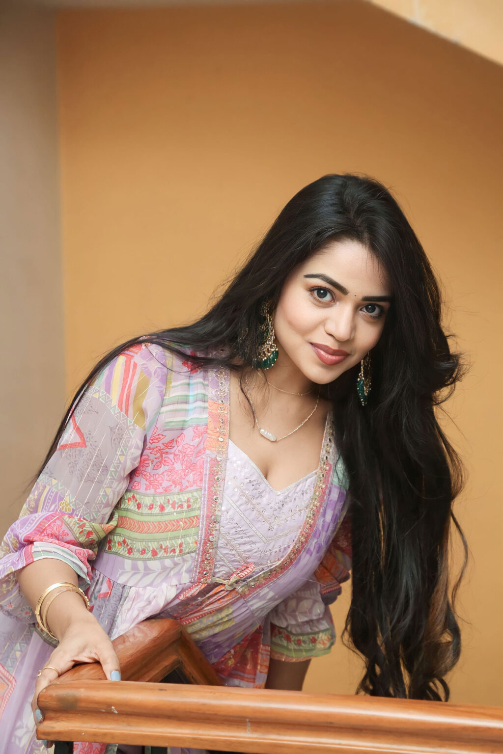 Bhavya Sri at Bagundi Movie Pre Release Event - South Indian Actress