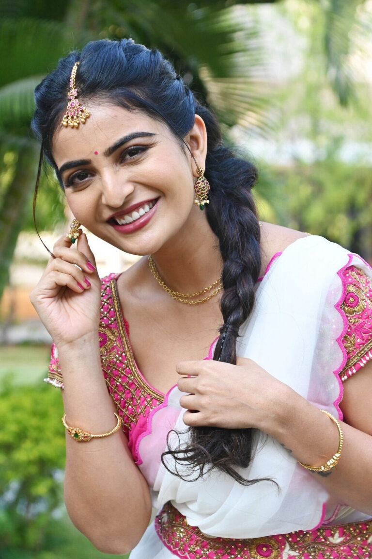 Ananya Nagalla at Srikakulam Sherlock Homes movie Look Launch - South ...