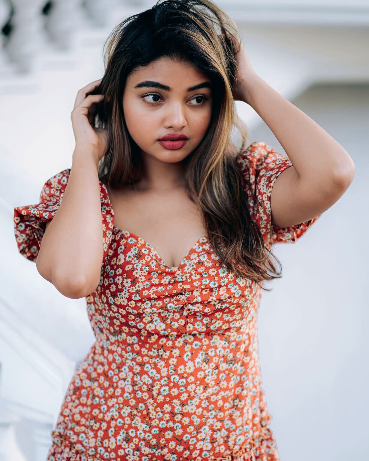 Aneena Angala latest photoshoot stills - South Indian Actress