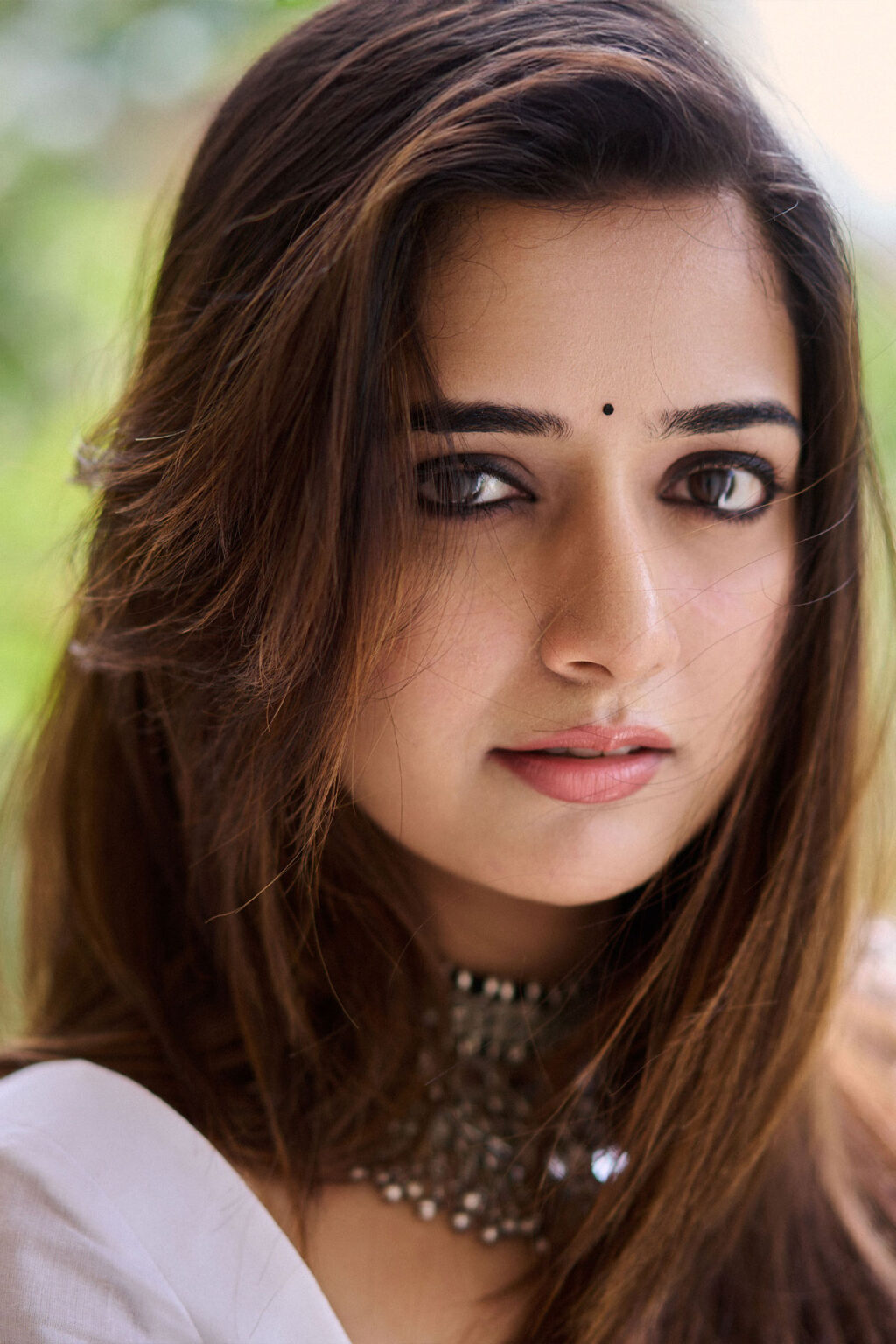 Ashika Ranganath in black saree photoshoot stills - South Indian Actress