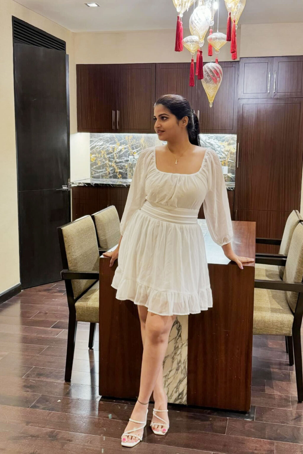 Rupa Muggalla sizzles in short dress - South Indian Actress