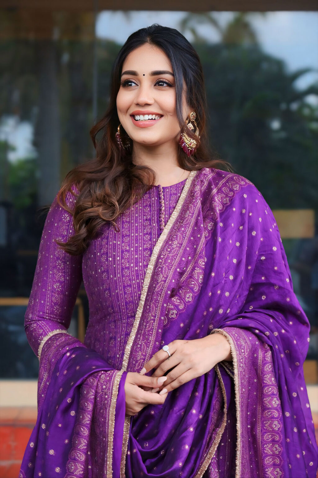 Nivetha Pethuraj stills at Paruvu Web Series Press Meet - South Indian ...
