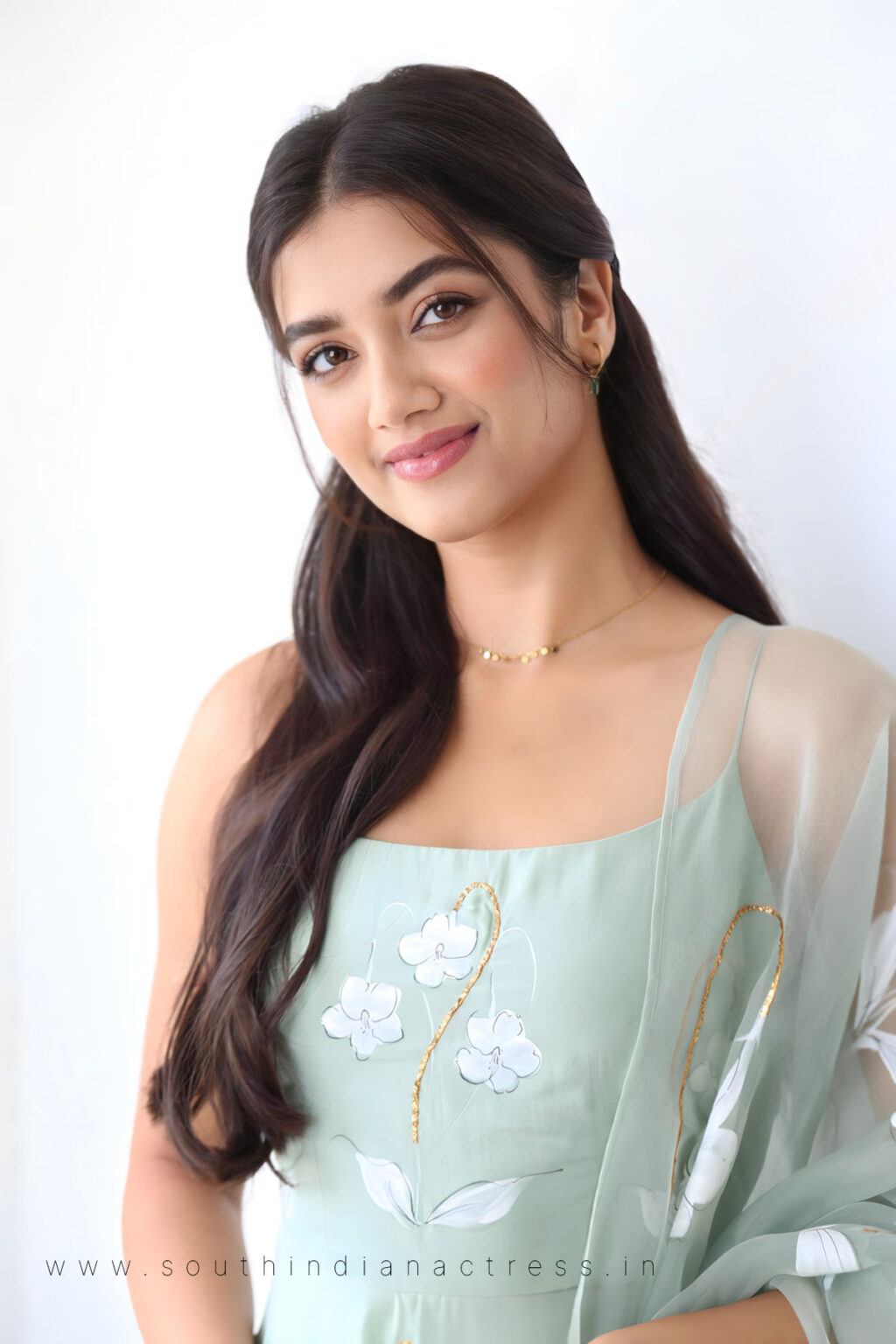 Bhagyashri Borse stills at Mr. Bachchan movie interview - South Indian ...
