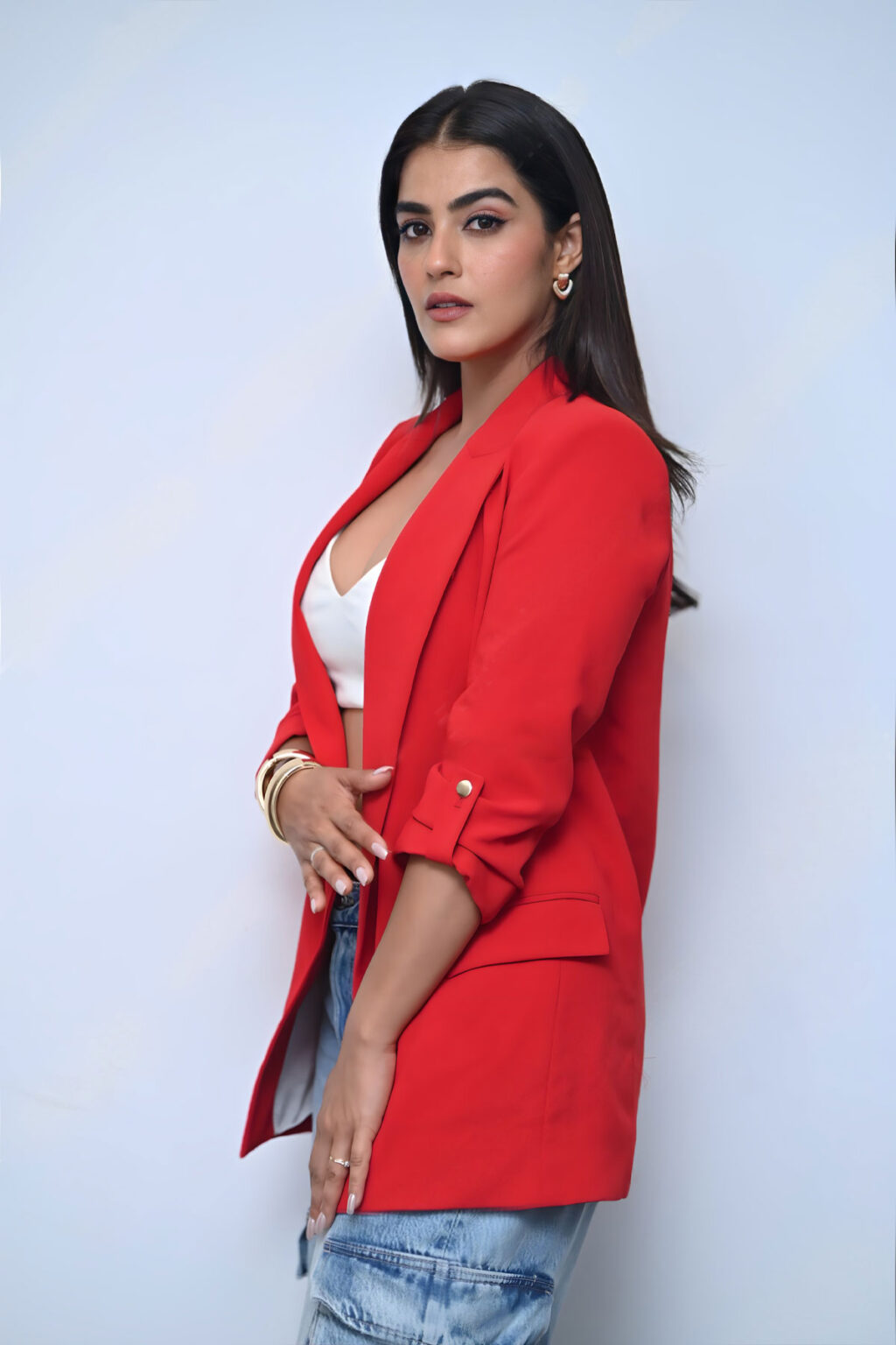 Kavya Thapar stills at Double iSmart movie interview - South Indian Actress