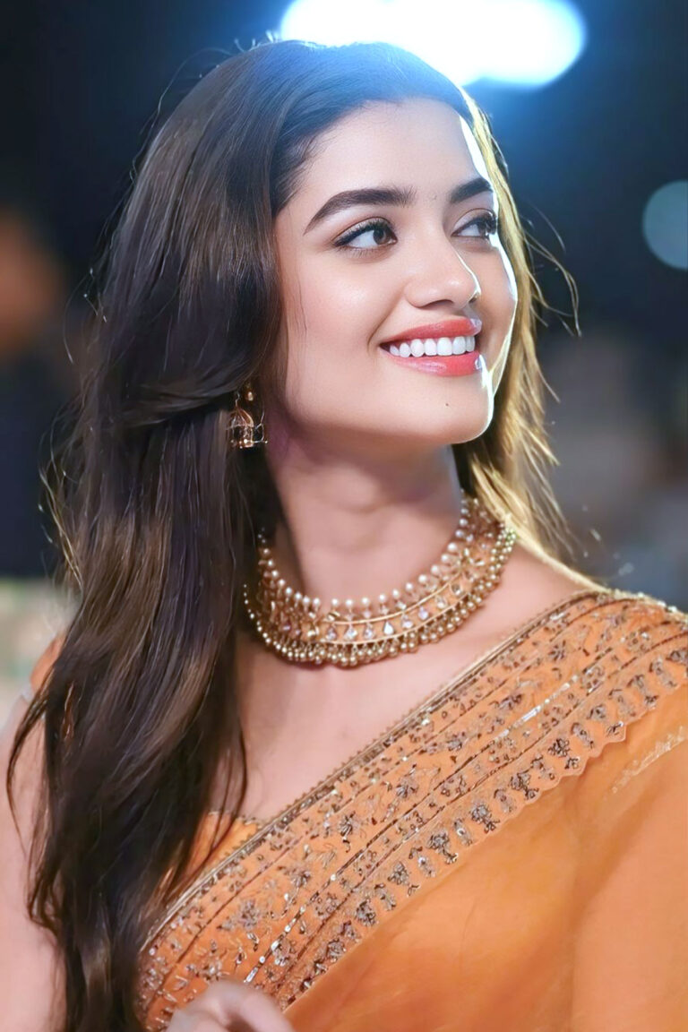 Bhagyashri Borse at Mr. Bachchan movie pre release - South Indian Actress