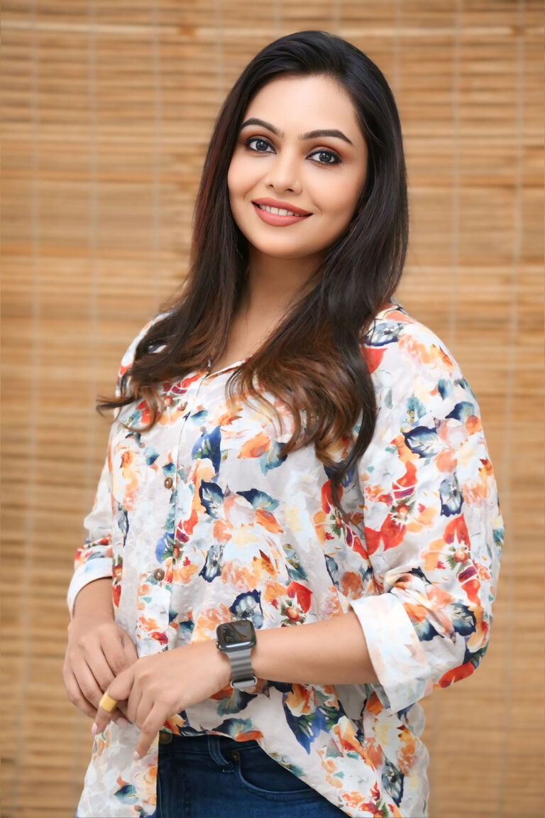 Tanvi Ram stills at KA Movie Interview - South Indian Actress