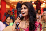 Manasa Varanasi stills at Devaki Nandhana Vasudeva pre release