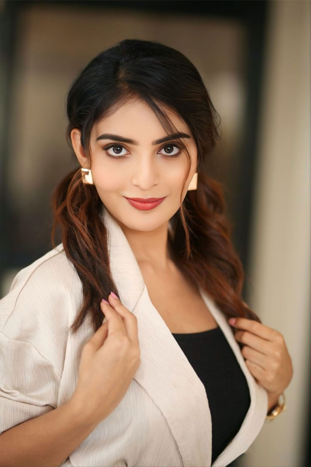 Ananya Nagalla at Srikakulam SherlockHolmes press meet - South Indian ...