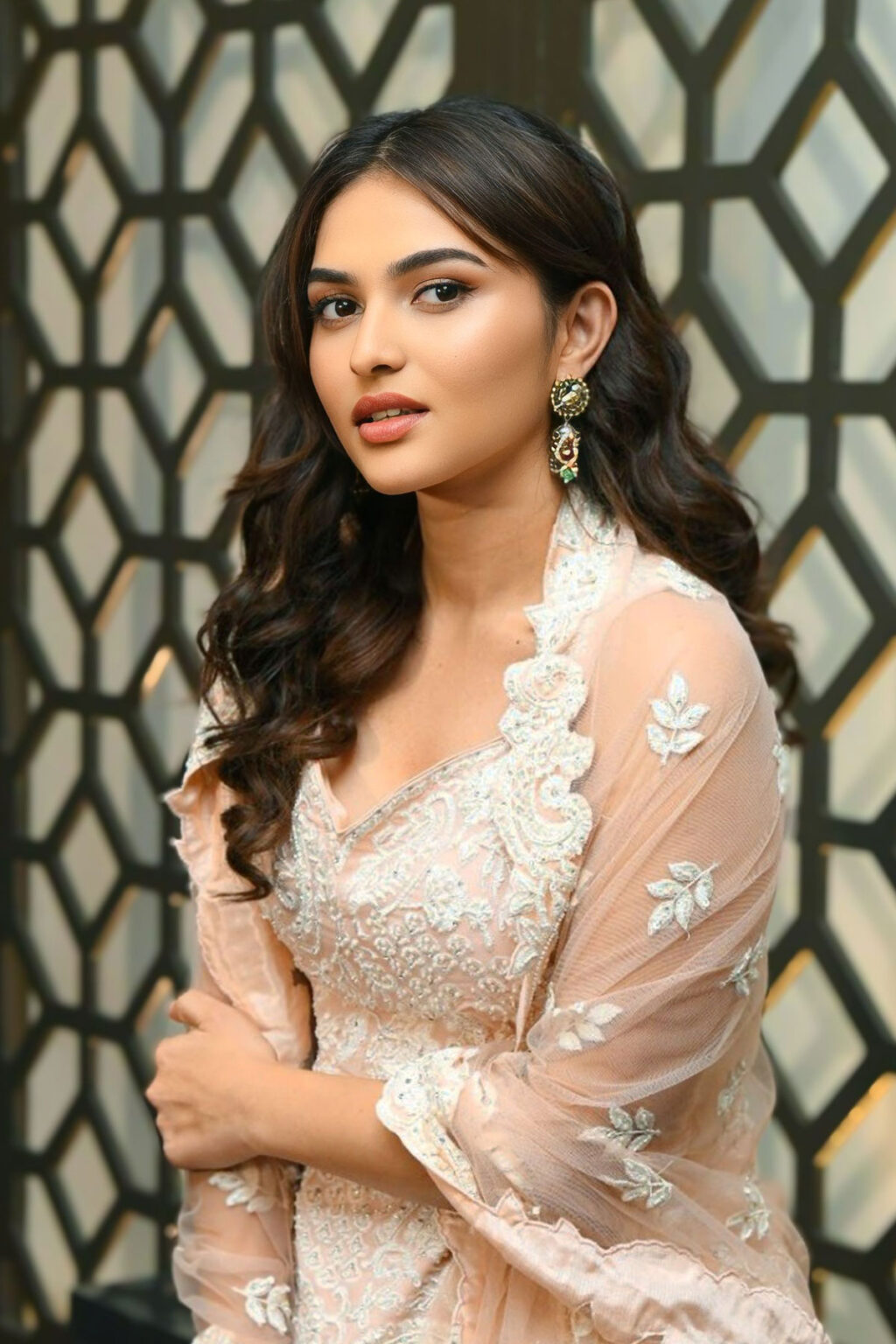 Kayadu Lohar stills at Dragon movie pre release - South Indian Actress