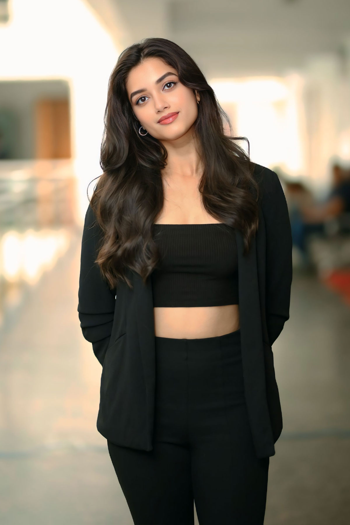 Bhagyashri Borse stills at Kingdom movie Press Meet - South Indian Actress