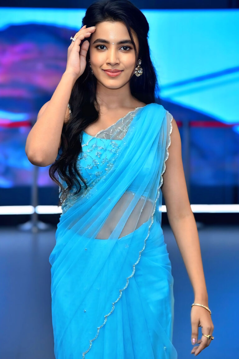 Shivani Nagaram Looks Mesmerizing at Little Hearts Teaser Launch